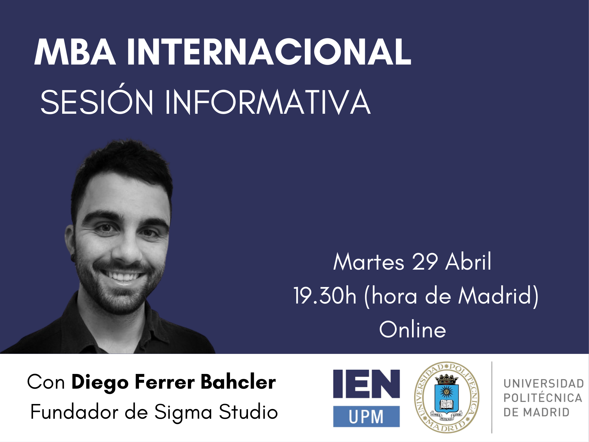 SESIÓN INFORMATIVA MBA INTERNACIONAL ON CAMPUS y EXECUTIVE 2025 | 29 ...